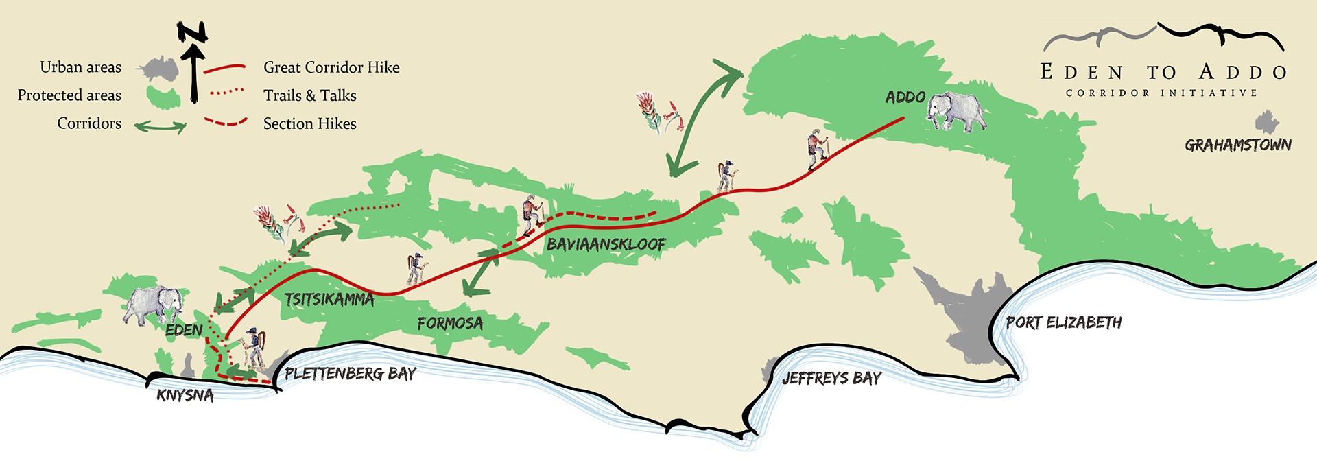 Eden to Addo hike all about conservation « Eden to Addo Great Corridor ...