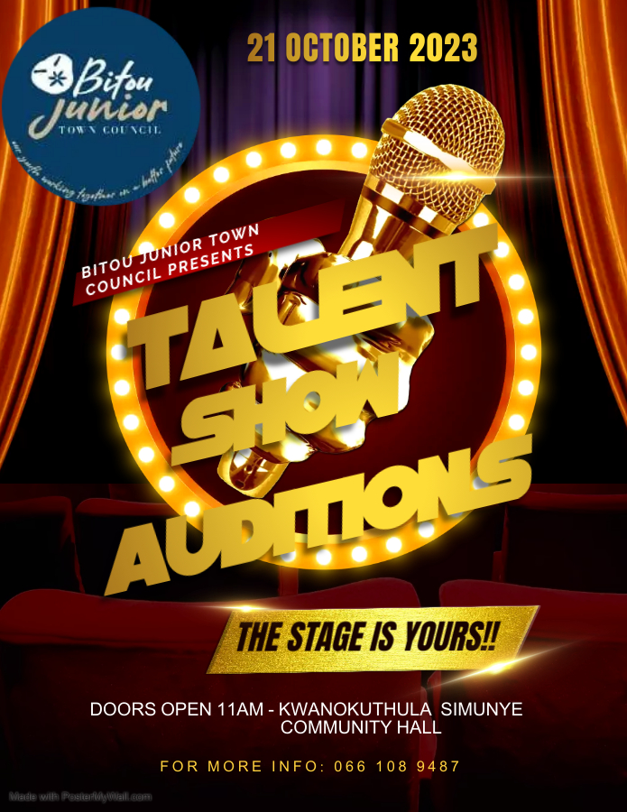 Bitou Junior Town Council Talent Show Auditions « Bitou Junior Town ...
